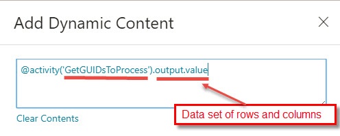 Azure Data Factory Lookup and Stored Procedure