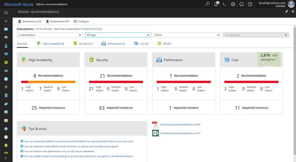 What is Azure Advisor?