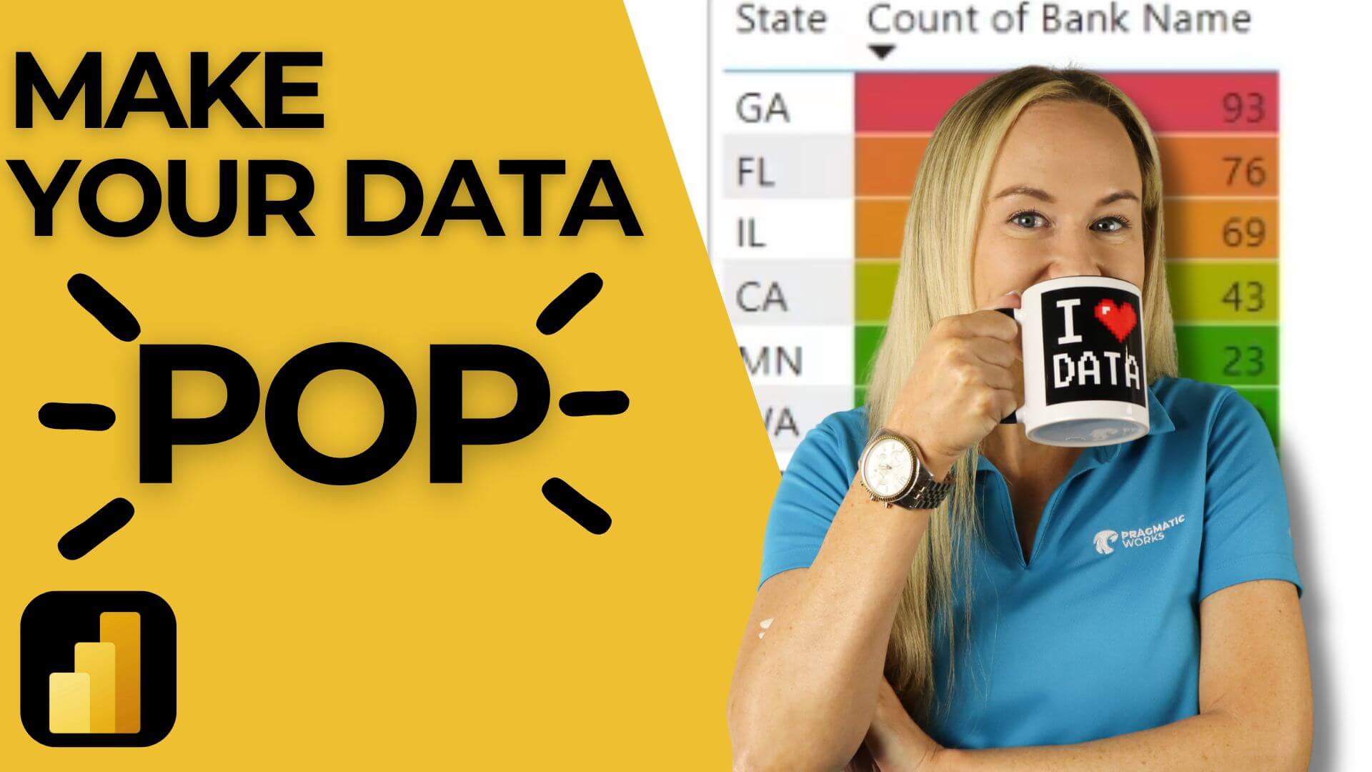 Using Conditional Formatting in Power BI