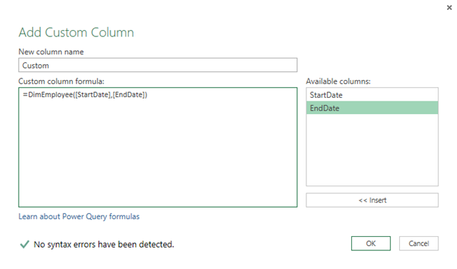 Power Query – Controlling M Query Functions w/ User Driven Parameters