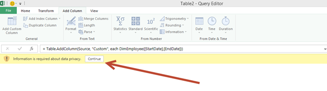 Power Query – Controlling M Query Functions w/ User Driven Parameters
