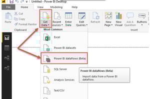 ETL in Power BI with Dataflow