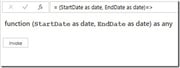 Creating a Date Dimension with Power Query